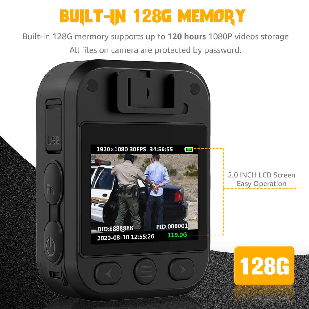 Mini Body Cam Z15 - SPIKECAM BODY WORN CAMERA