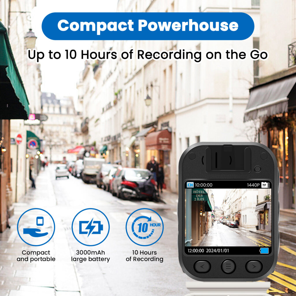 Mini Body Camera | Smart Size Light Weight | Comfortable to Wear