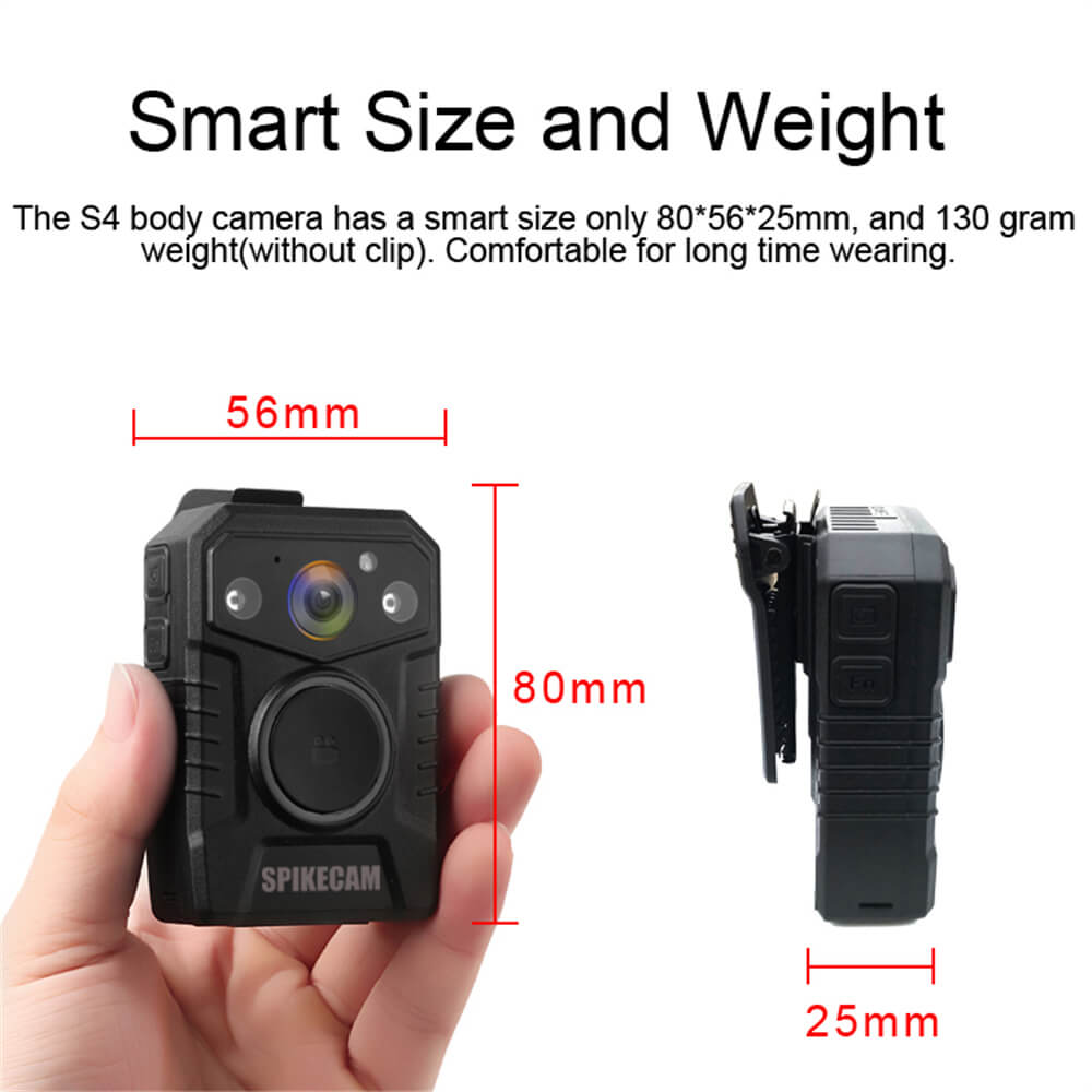Police Body Camera UK | Military Use | Waterproof | SPIKECAM S4