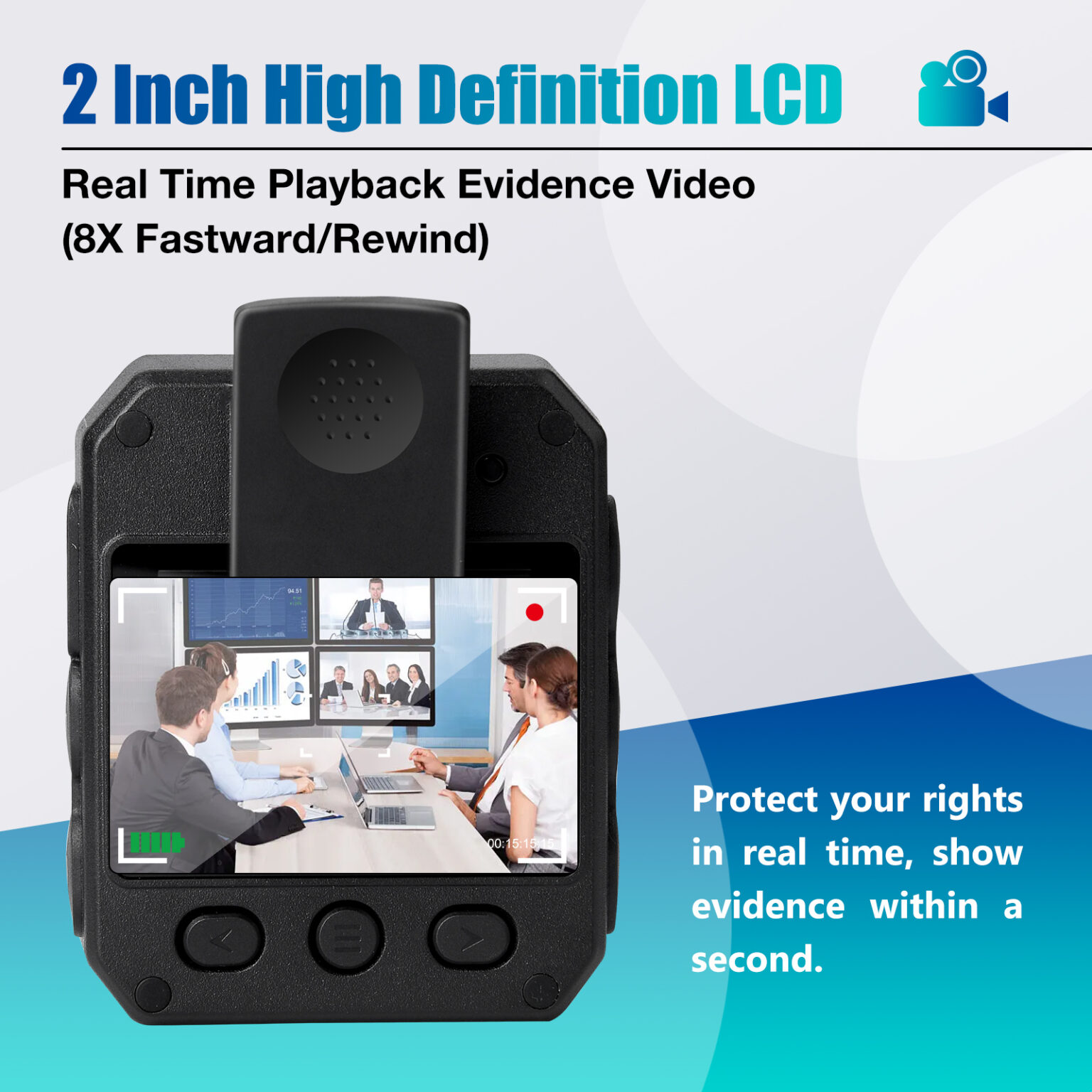 Mini Body Camera | Smart Size Light Weight | Comfortable to Wear