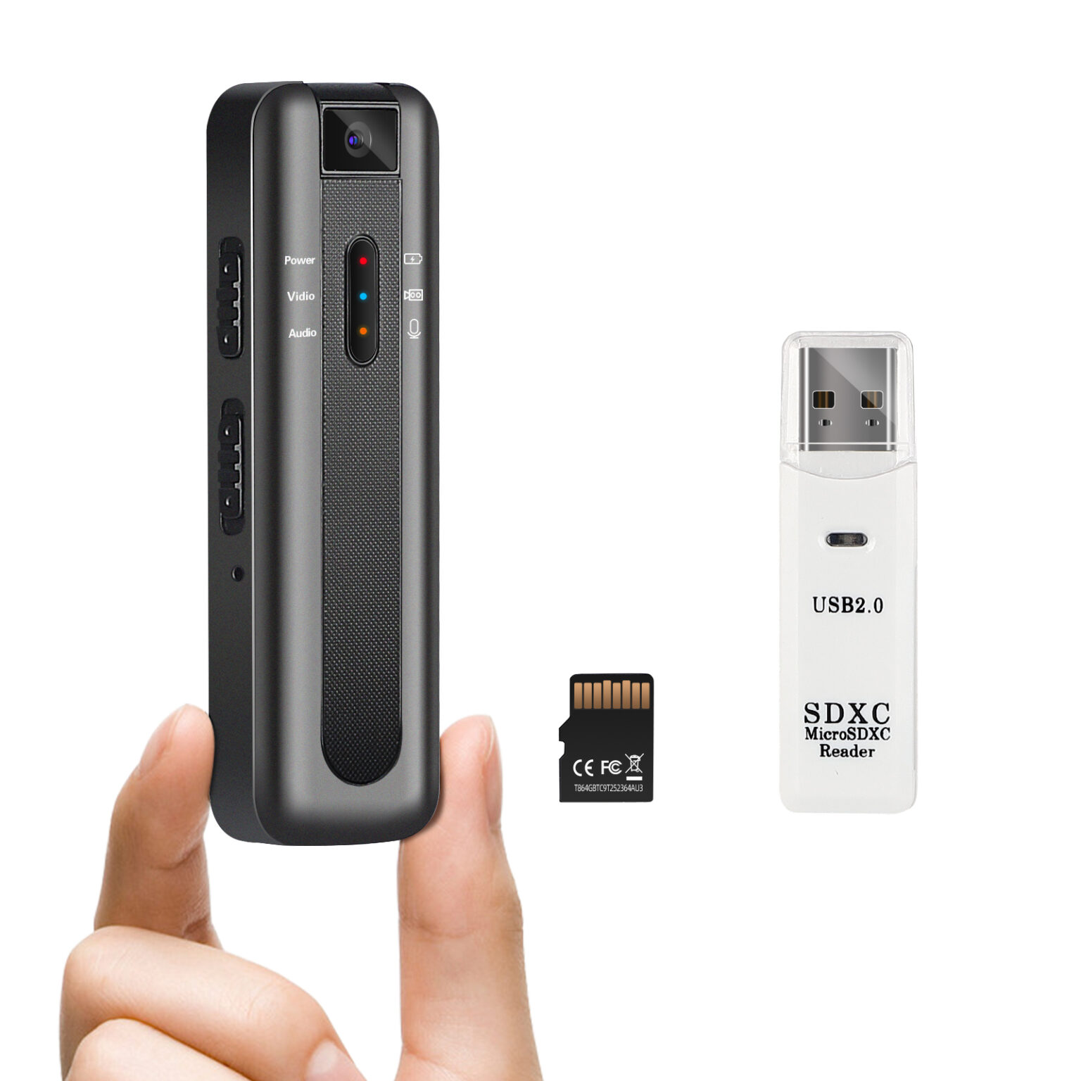 SPIKECAM All-in-One 4K Body Camera Kit, Body Worn Camera with Audio and ...