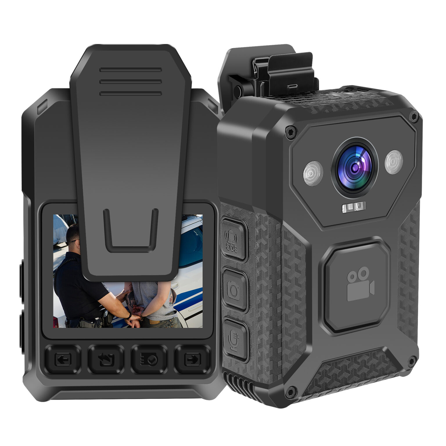 SPIKECAM All-in-One 4K Body Camera Kit, Body Worn Camera with Audio and ...