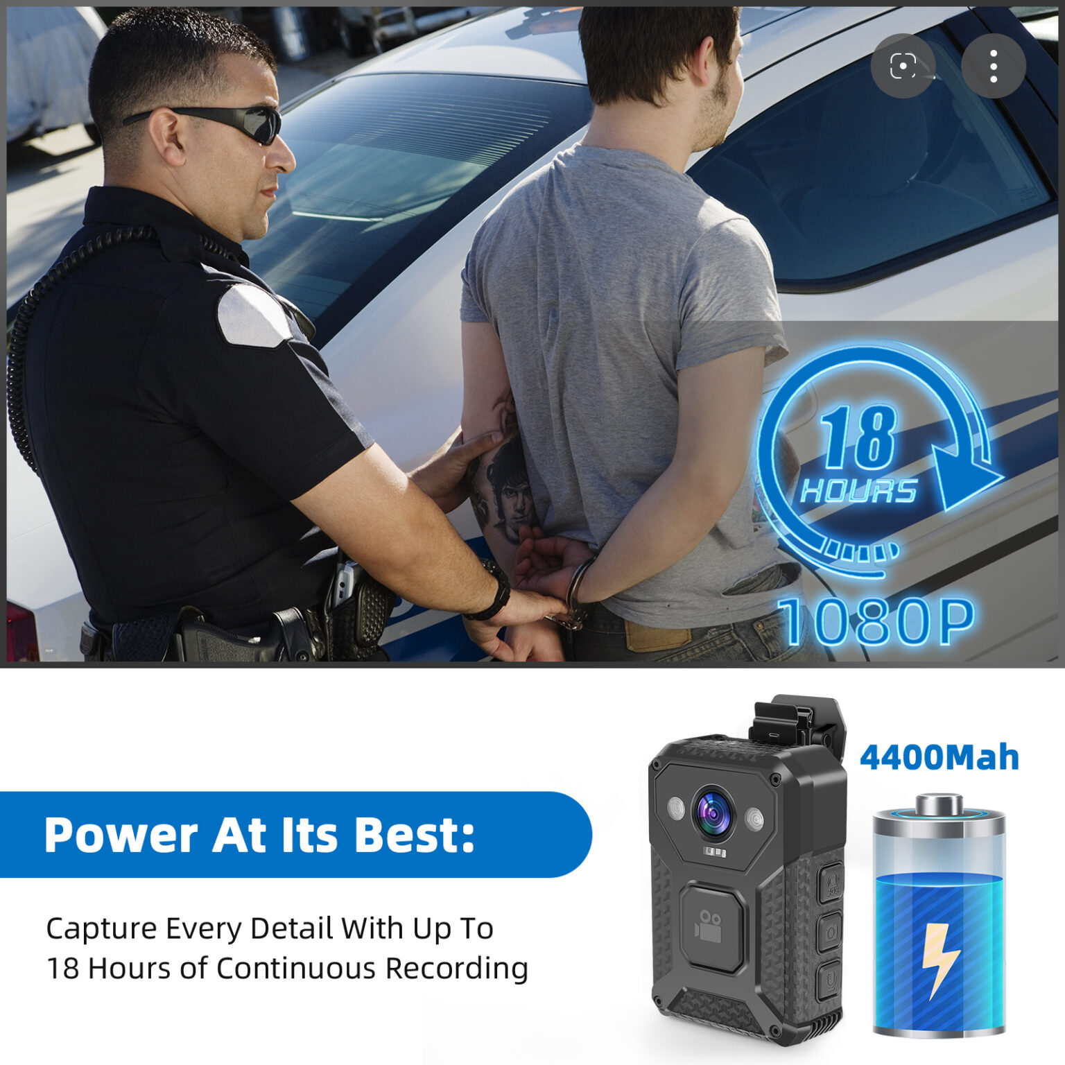 Mini Body Camera | Smart Size Light Weight | Comfortable to Wear