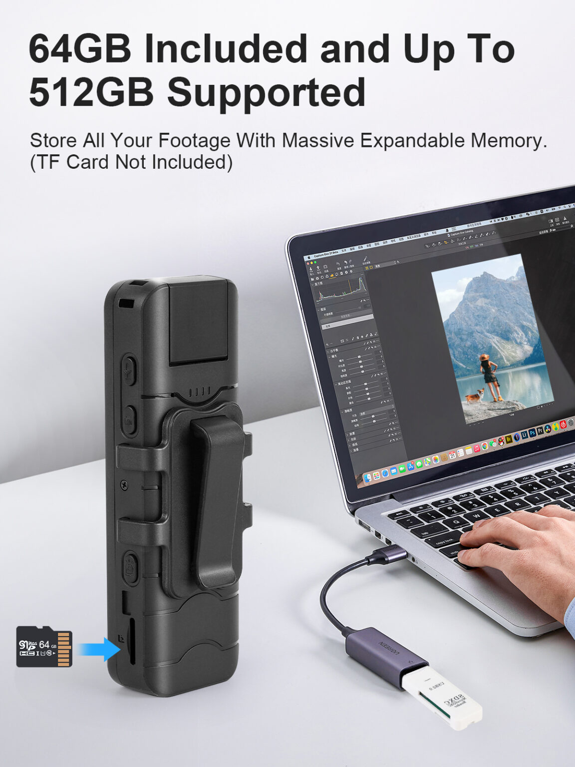 Small Body Cam Z9 - SPIKECAM BODY WORN CAMERA