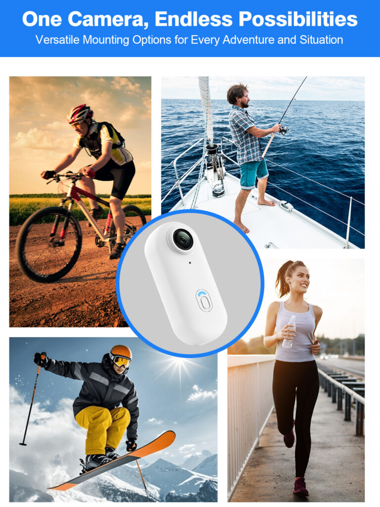 SPIKECAM All-in-One 4K Body Camera Kit, Body Worn Camera with Audio and ...